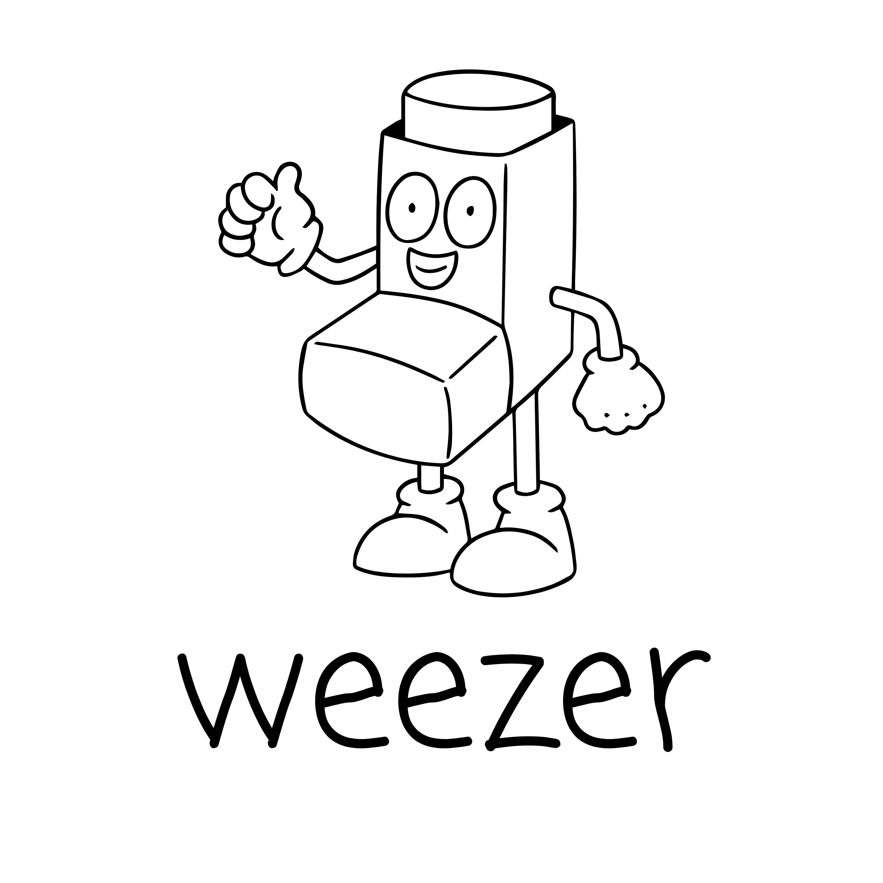 Weezer SVG PNG | Digital Download | Cricut | Silhouette Cut File ...