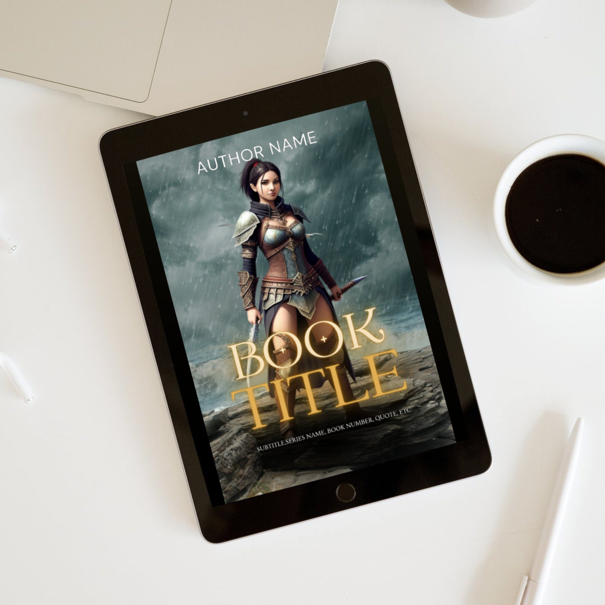 Premade Book Cover, Fantasy Cover Design, Fantasy Book, Ebook Cover ...