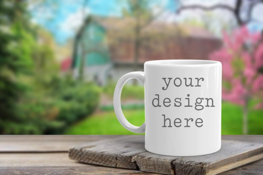 Mug Mockup | Barn Mug Mockup | Coffee Mug Farmhouse Mockup | Coffee Mug ...