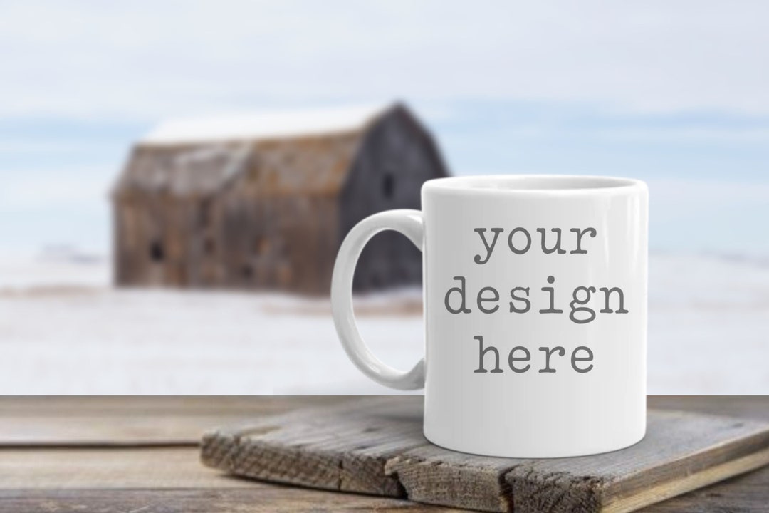 Mug Mockup | Barn Mug Mockup | Coffee Mug Farmhouse Mockup | Coffee Mug ...
