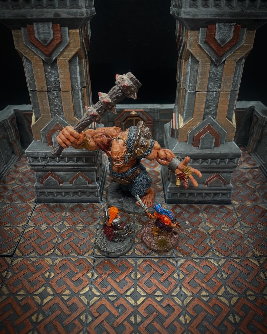 Dragonlock Dwarven: Big Pillar 2 Pack - Etsy