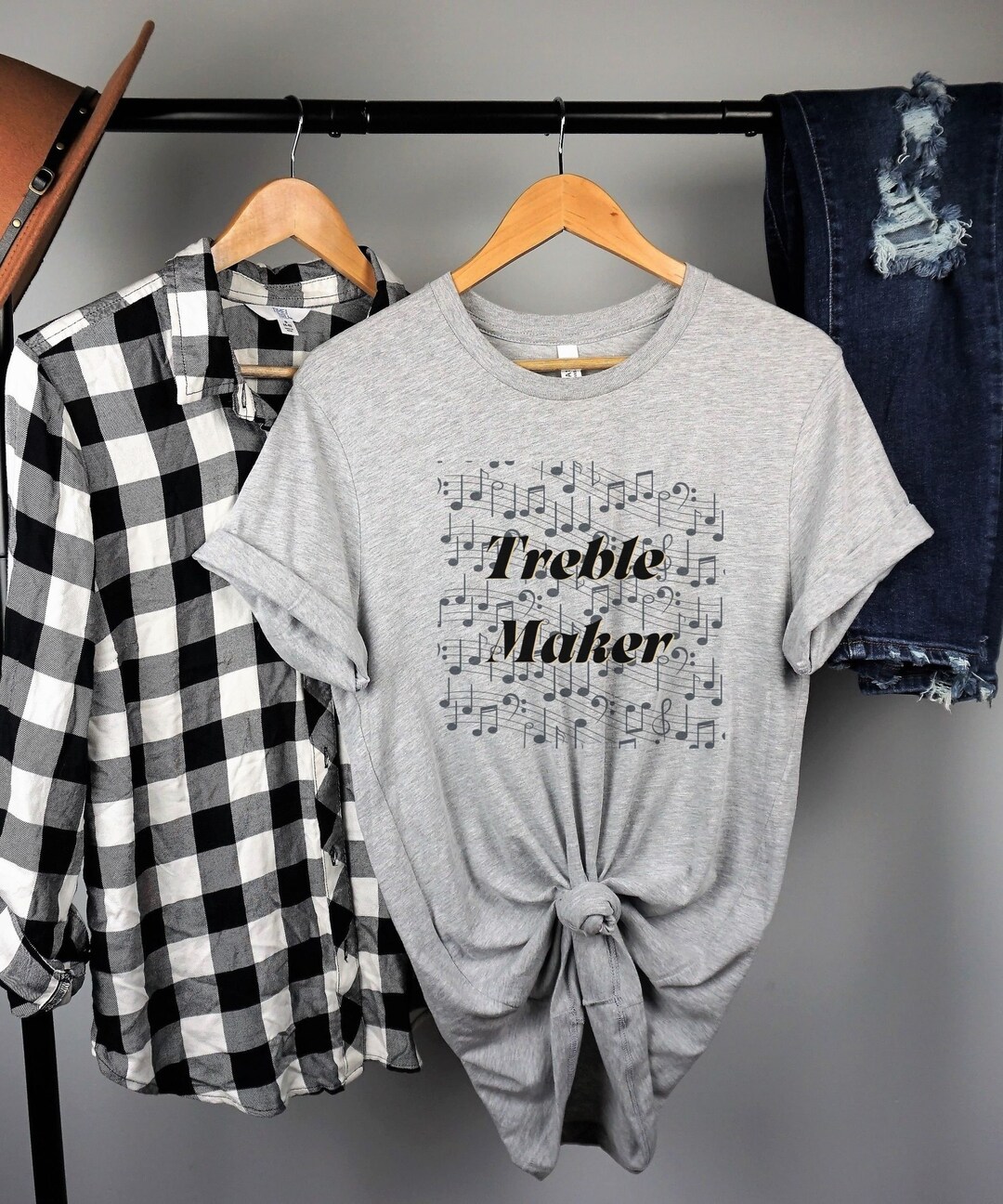 Treble Maker Tee, Funny Musician Shirt, Music Teacher Tshirt, Musician ...