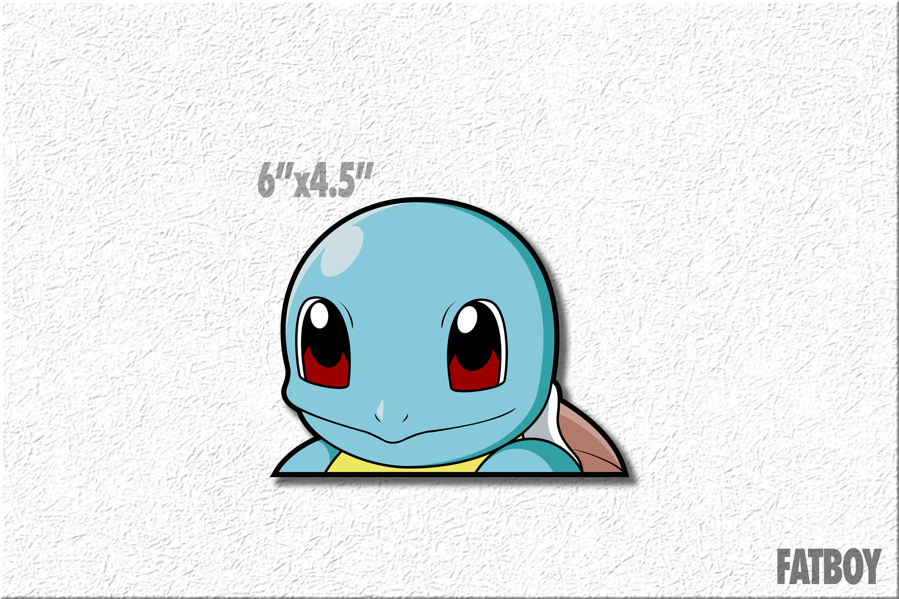 Squirtle Peeker Sticker Pokemon - Etsy