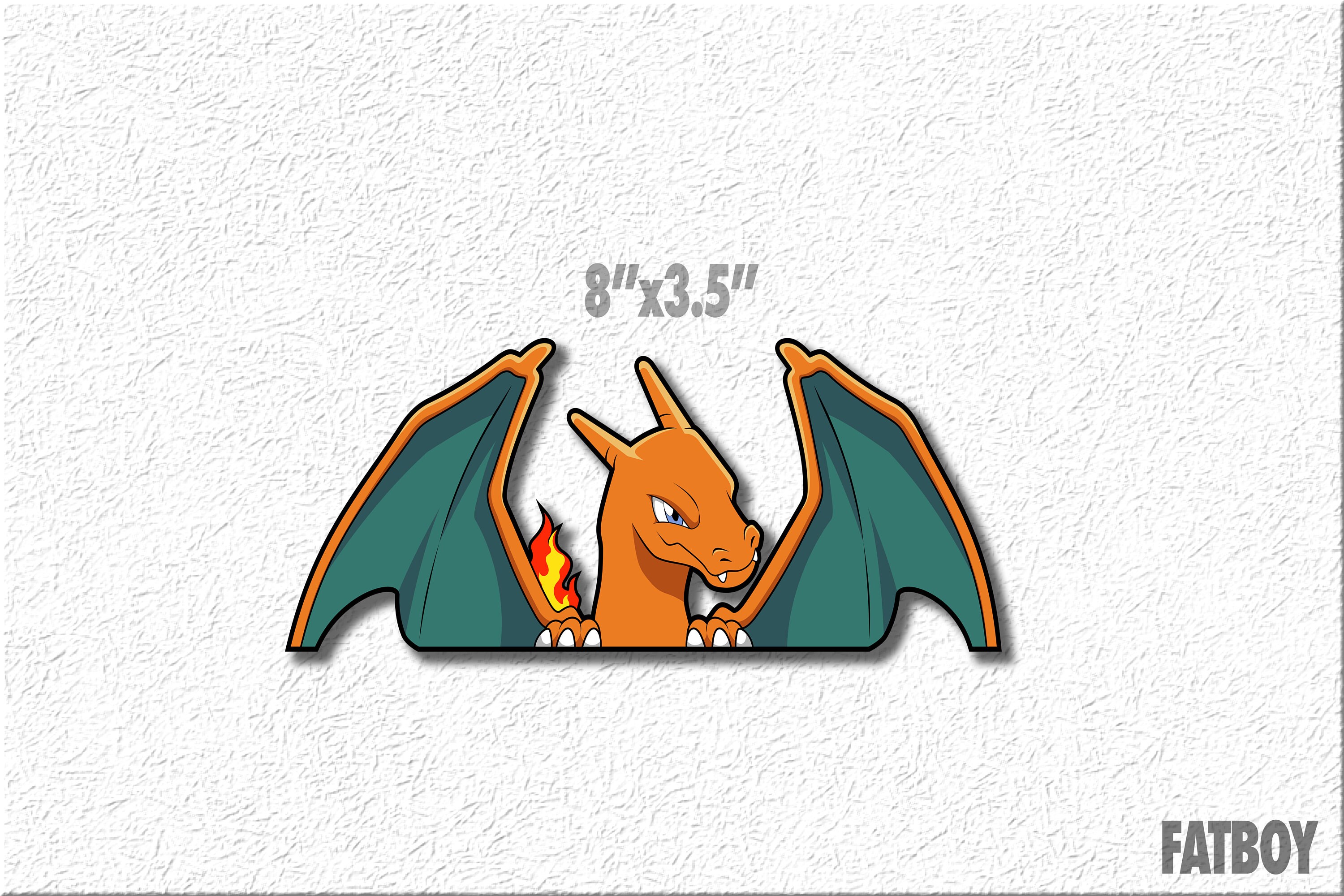Charizard Peeker Sticker Pokemon - Etsy