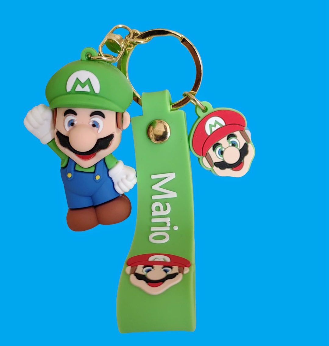 Luigi Keychain // Christmas Gift // Birthday Gift - Etsy