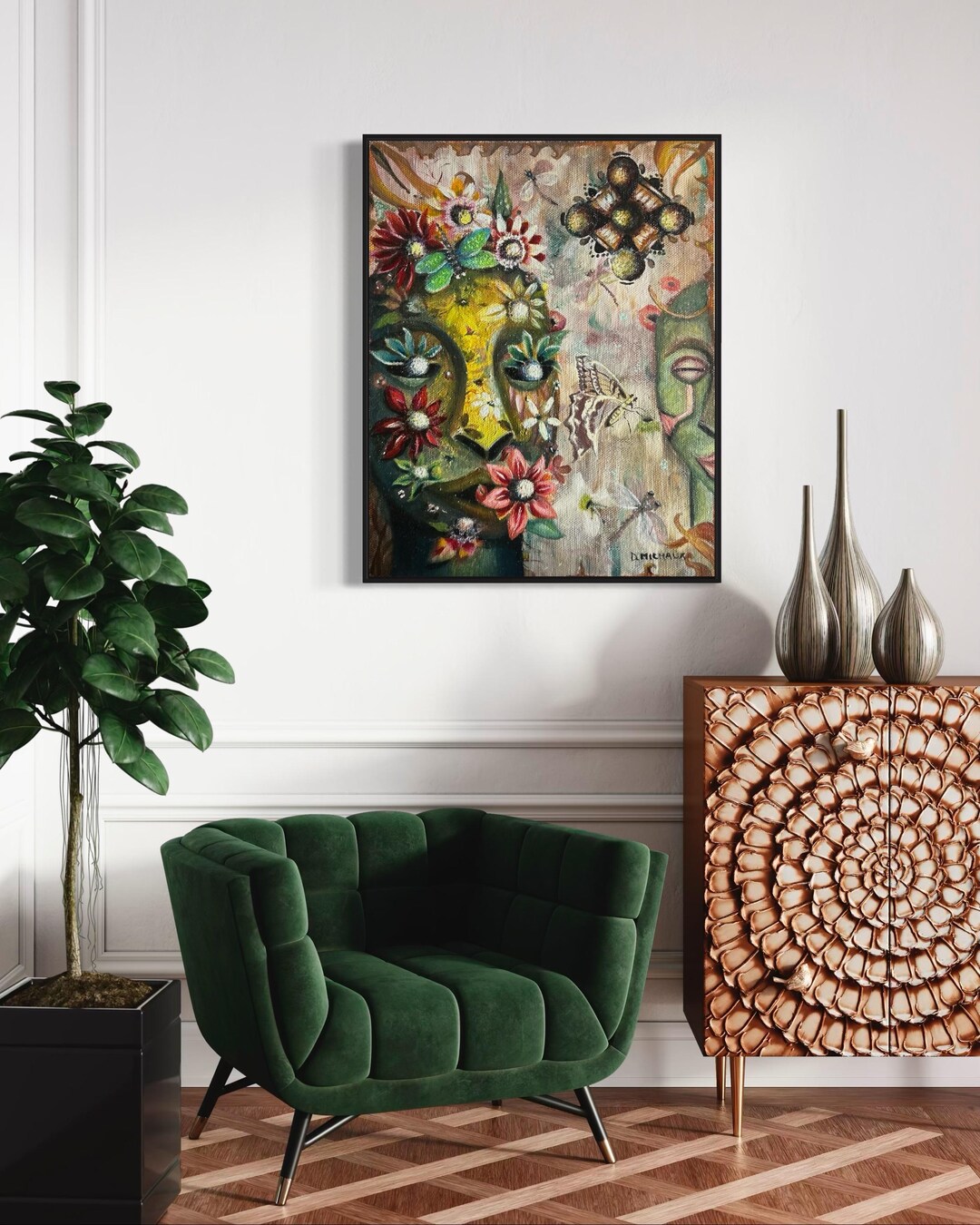 Whisper, Art Print of Original Oil Painting - Etsy