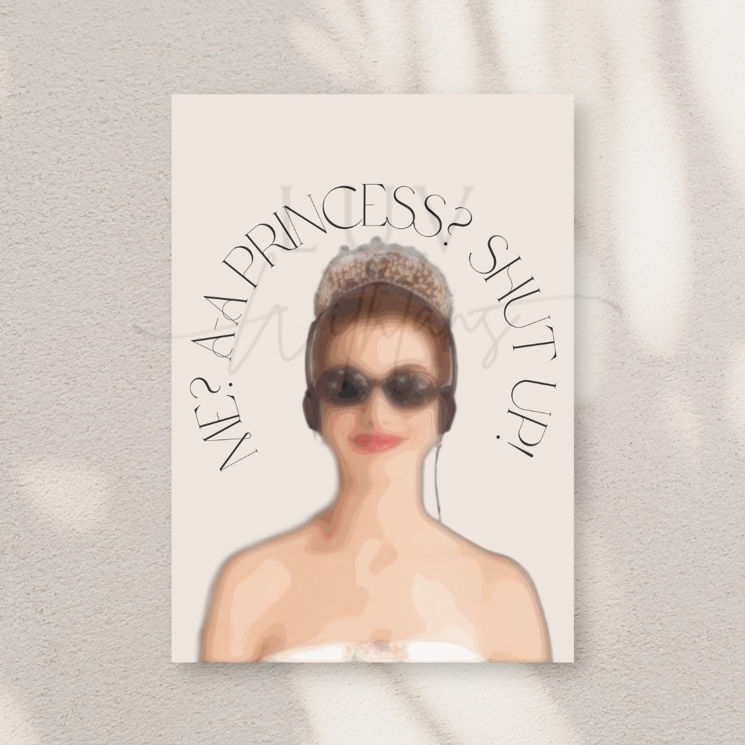 The Princess Diaries Poster Set Digital Wall Art Printable - Etsy