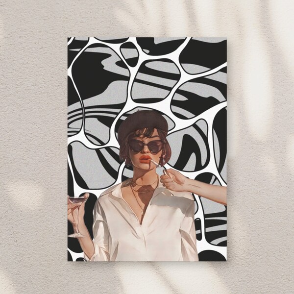 Teenage Chic Poster - Etsy