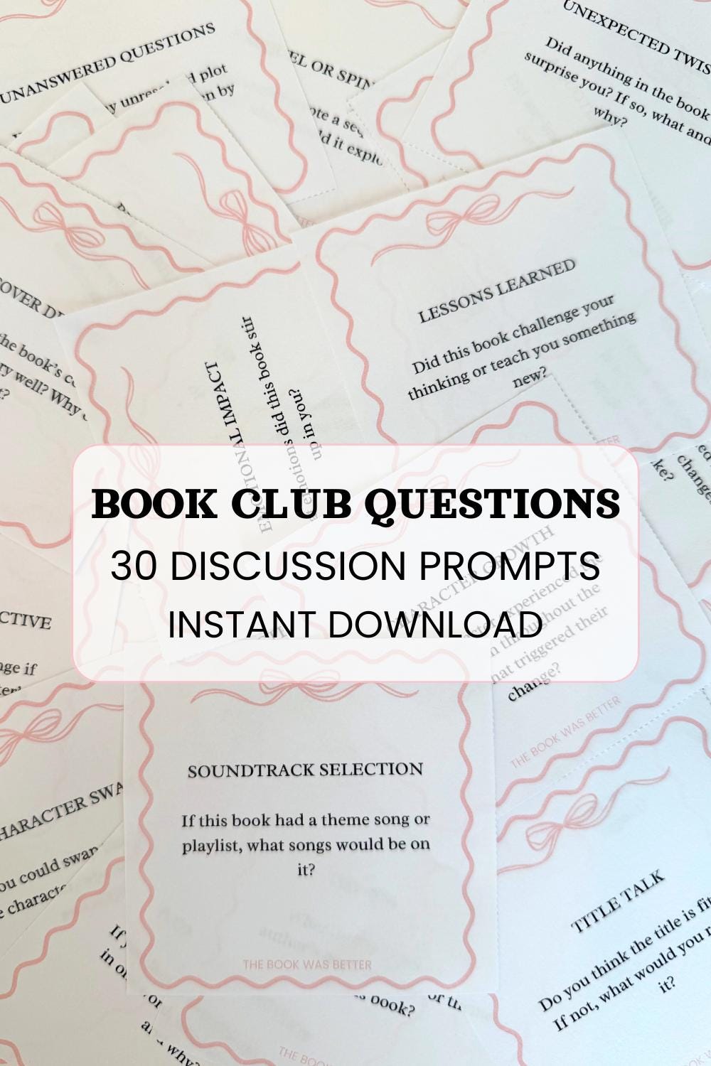 Book Club Discussion Guide Book Club Icebreaker Book Club Activities ...