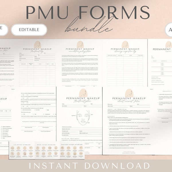 Pmu Consent Form - Etsy