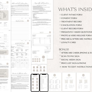 IV Therapy Form Template Bundle Elective IV Infusion Consent Form, IV ...