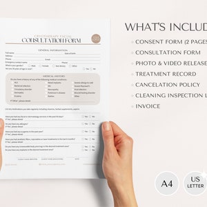 Cryotherapy Consent Form - Cryo Facial Intake Form Cryotherapy ...