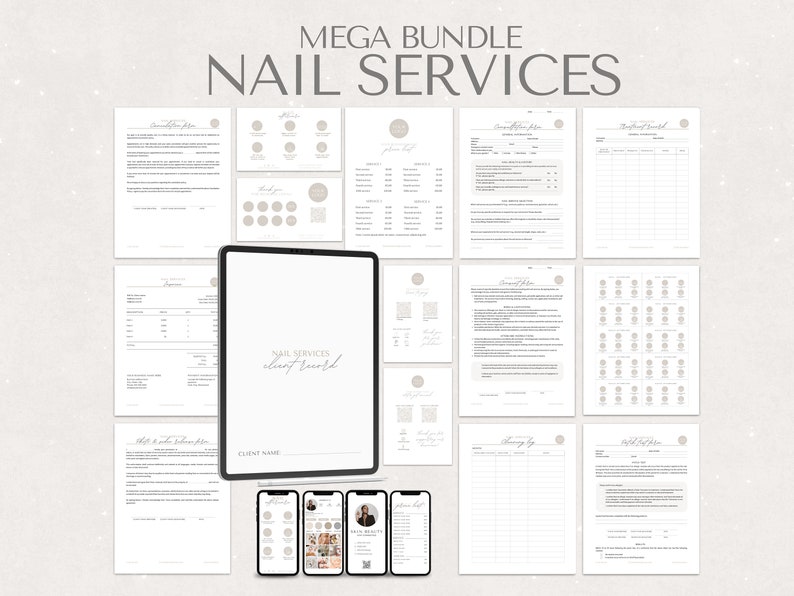 Nail Consent Forms Nails Consultation Form, Form Nail Extensions, Forms ...