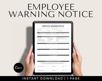 Final Warning Before Termination Letter Template, Last Warning Notice ...