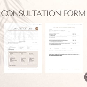 Microblading Consent Forms - Microblading Client Consent Form ...