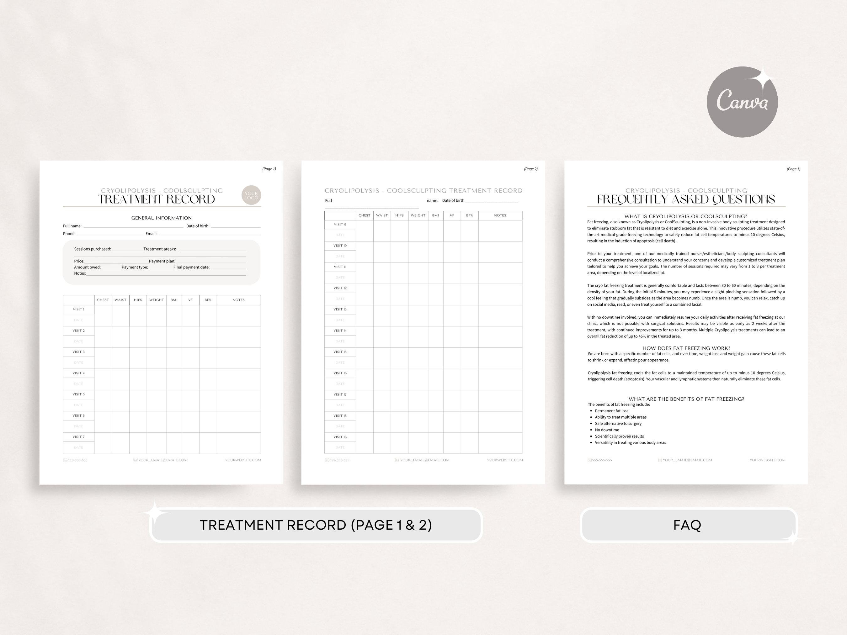 Cryolipolysis Consent Forms - Cryolipolysis Consultation Form ...