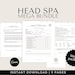 Head Spa Forms Bundle, Editable Japanese Head Spa Consent Forms, Beauty ...