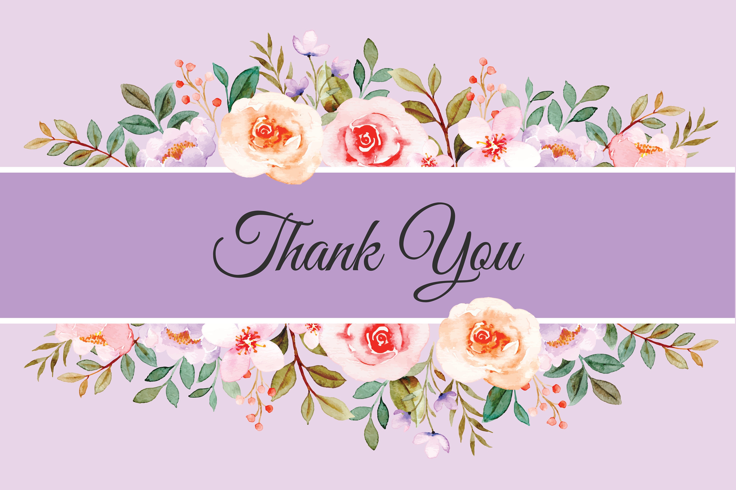 Editable Thank You Cards, Modern Thank You Cards, Instant Download - Etsy