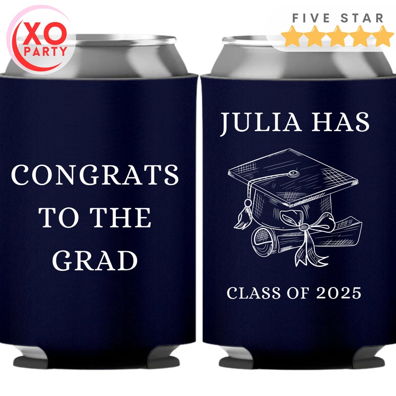 Graduation Koozie - Etsy