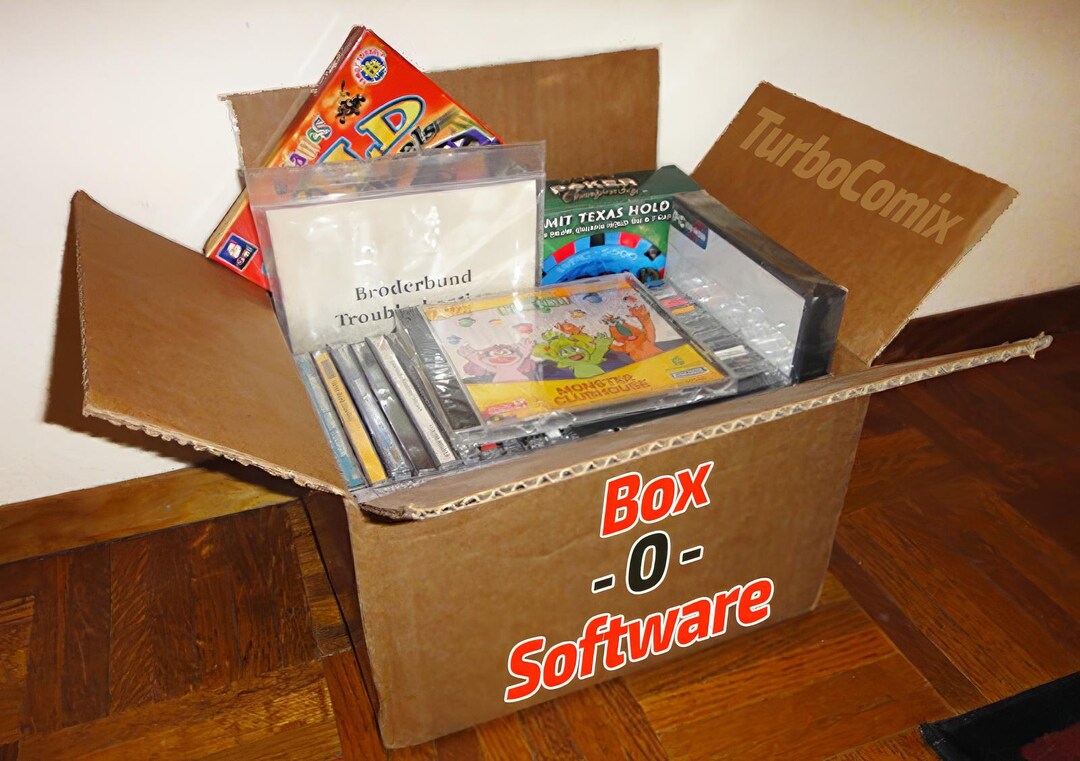 Vintage PC Software CD-ROM Bundle, New Old Stock! Loads of Games ...