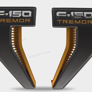 2024 2023 2022 2021 Ford F-150 Tremor Fender Vent Badge Emblems Set NEW ...