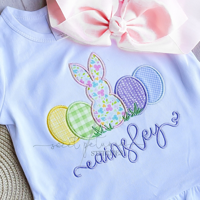 Easter Applique Design - Etsy