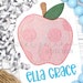 First Day of School Apple Polka Dot Back to School Apple Picking ...