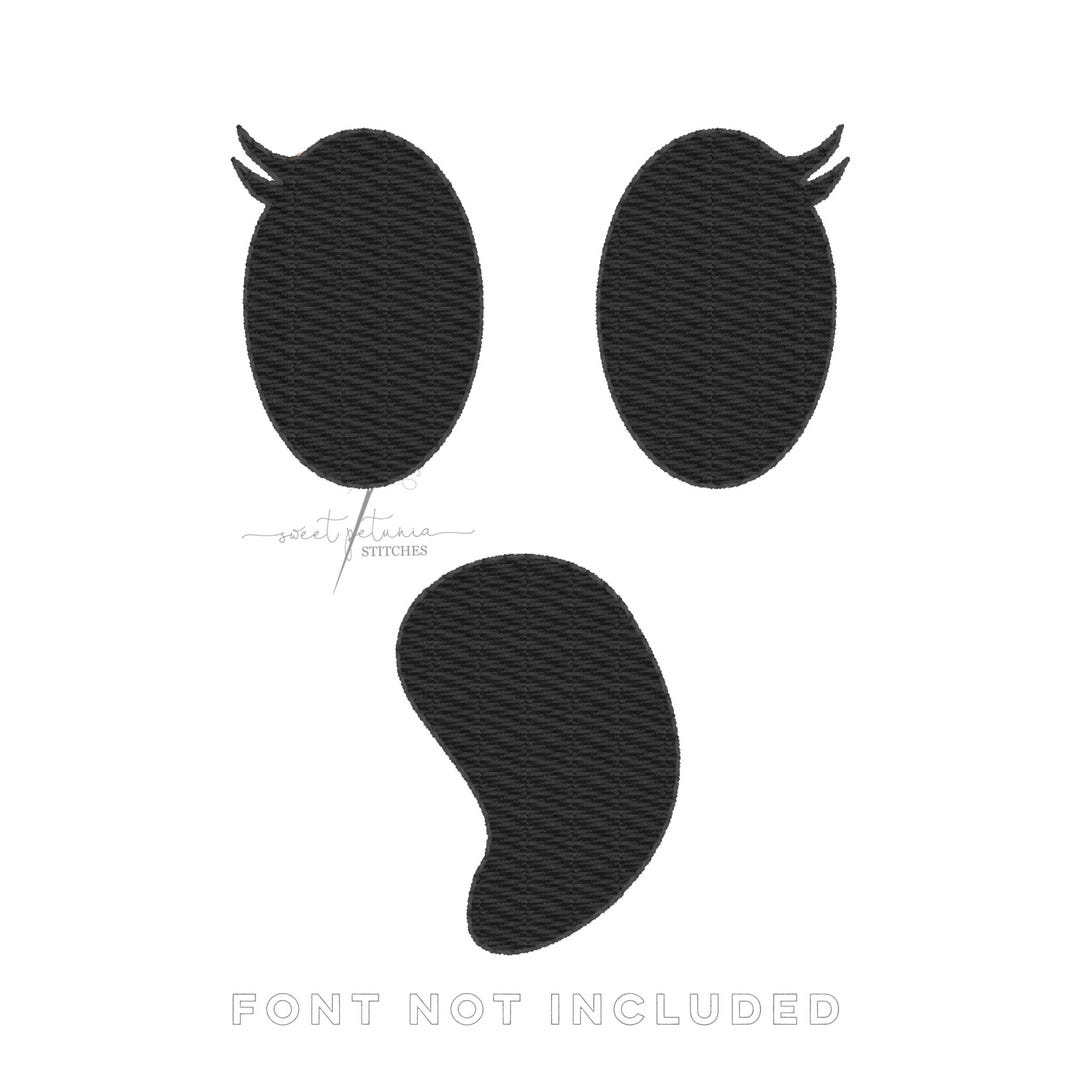 Ghost Face Pretty Halloween Girly Spooky Season Ghosts Face Vintage ...