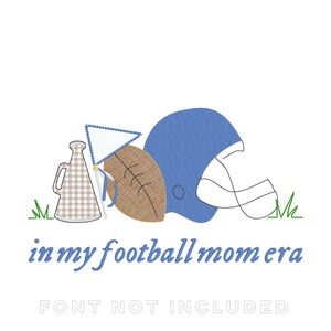 Football Cheer Applique Line Football Go Team Team Spirit College ...