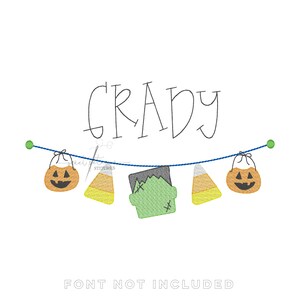 Halloween Boys Trick or Treat Candy Corn Frankenstein Jack-o-lantern ...