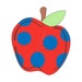 Polka Dot Apple Apple Picking Back to School Kindergarten Teacher Bean ...