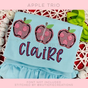 Apples Polka Dot Back to School Prek Kindergarten Fruit Apple Picking ...