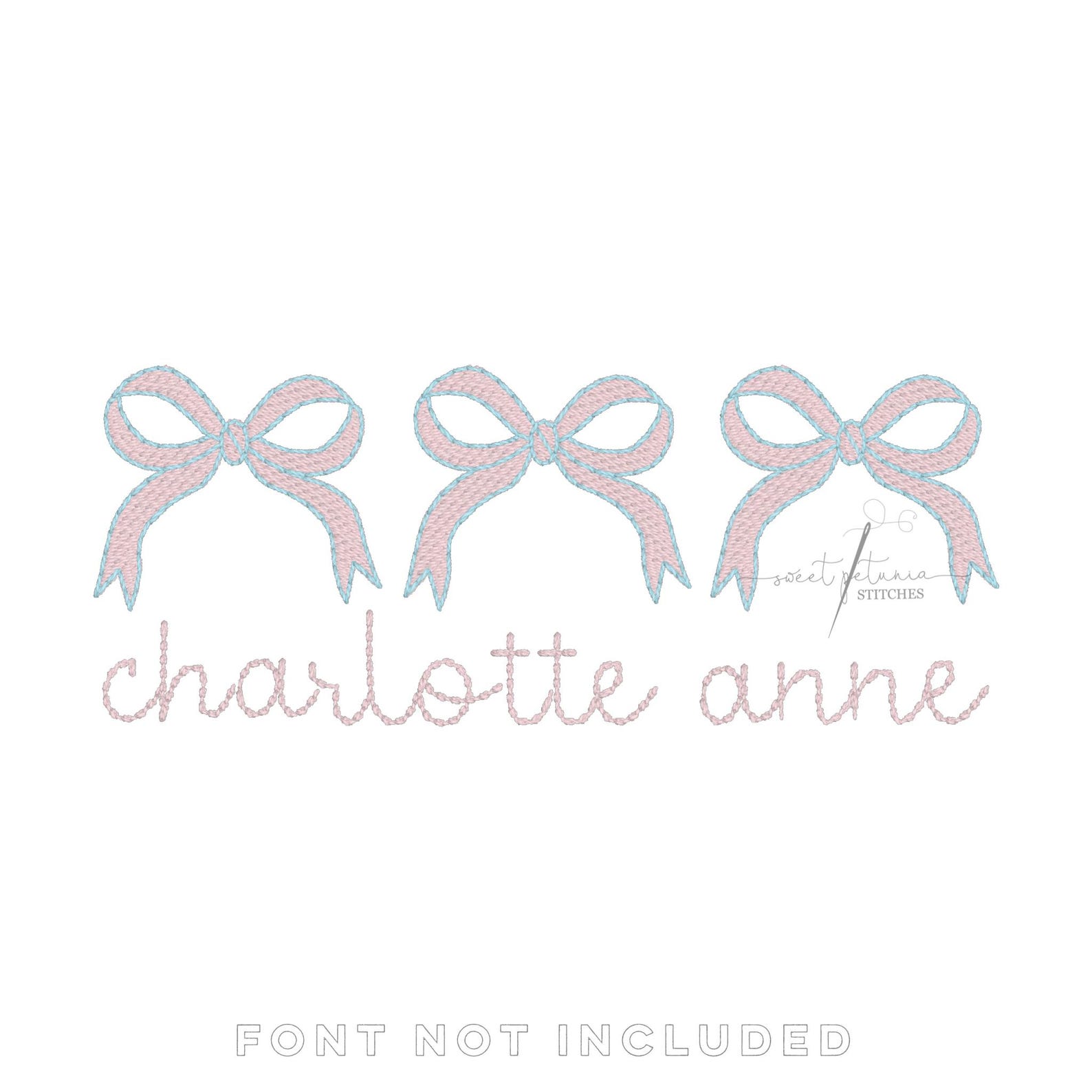 Bow Trio Girly Bows Bailey Bow Babe Baby Girl Ribbons Ribbon Bow ...