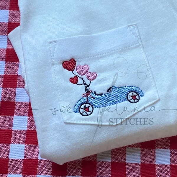 Embroidery Design Race Car Mini - Etsy