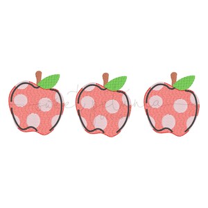 Apples Polka Dot Back to School Prek Kindergarten Fruit Apple Picking ...