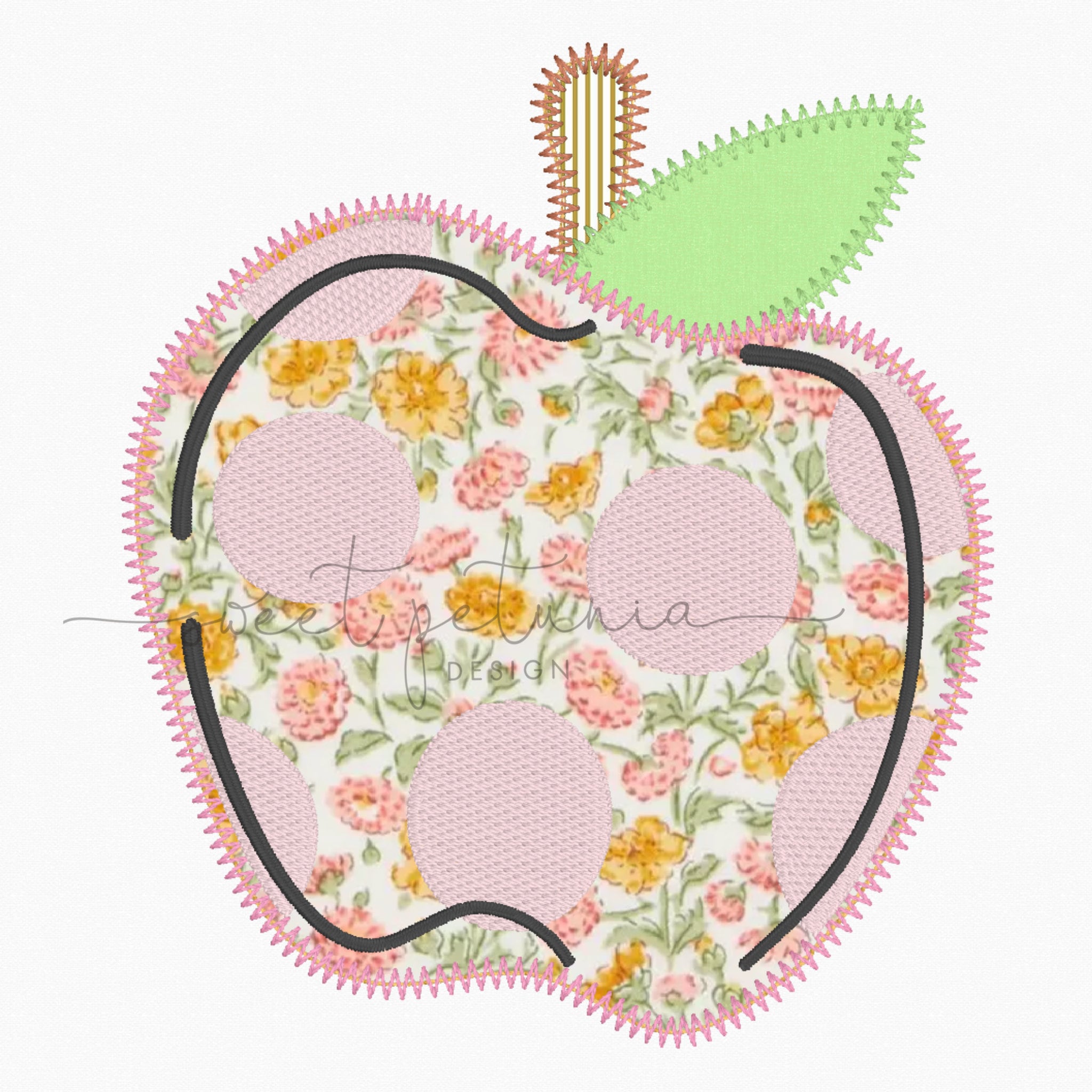 Polka Dot Apple Apple Picking Back to School Kindergarten - Etsy