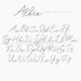 Albie Font Girly Bean Stitch Font Cursive Embroidered Font BX Bean ...