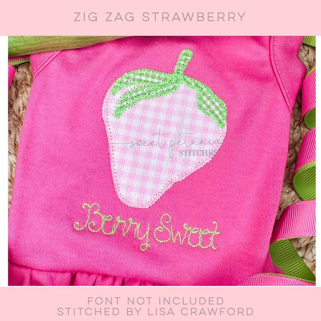 Strawberry Berries Fruit Summer Strawberries Berry Sweet Zig Zag ...