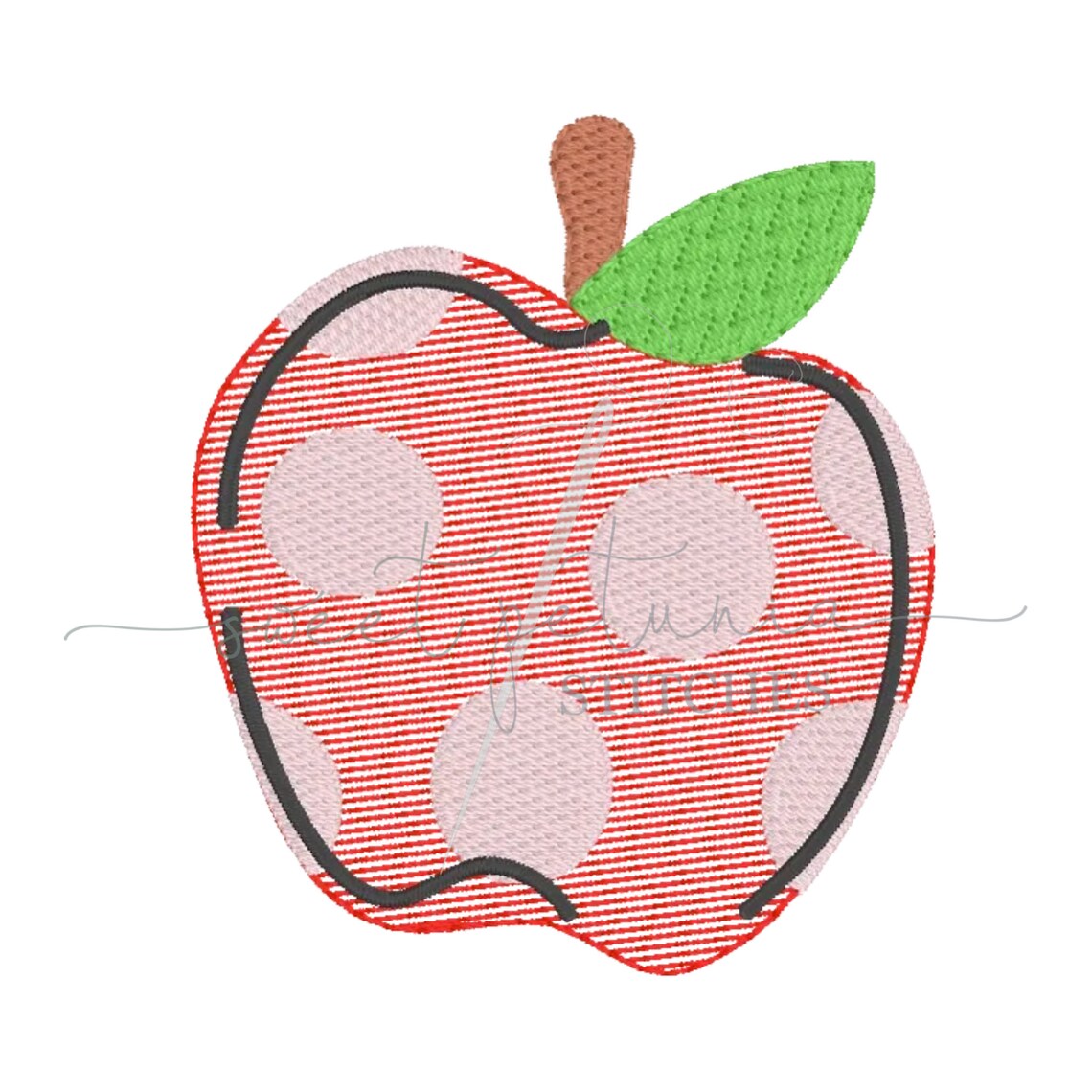 First Day of School Apple Polka Dot Back to School Apple Picking ...