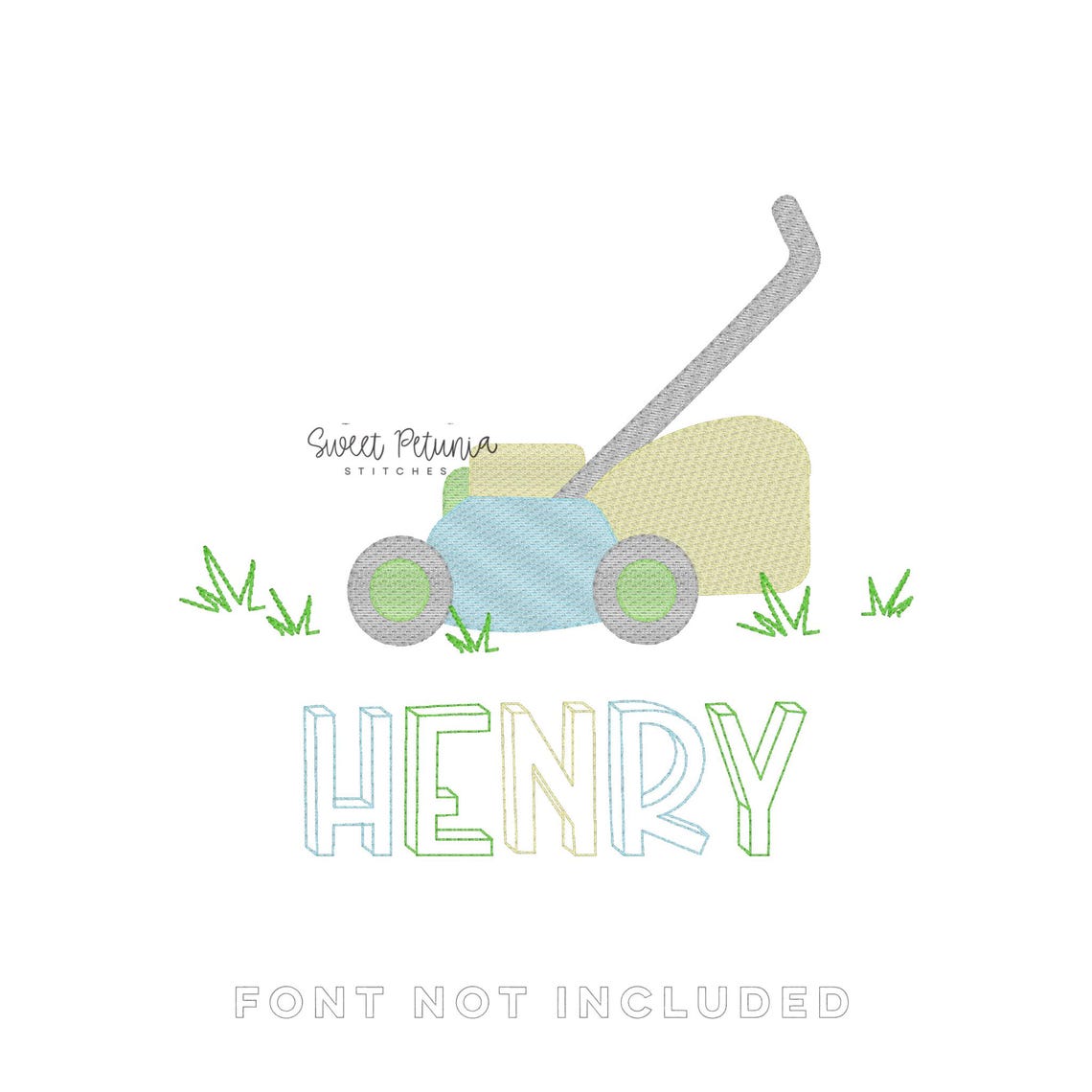 Lawnmower Little Boys Lawn Care Outdoors Sketch Lawnmower Lawn Mower ...