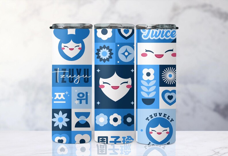 Twice Tzuyu Tzuvely 20oz Tumbler, Sublimation Tumbler, Gift for Her ...