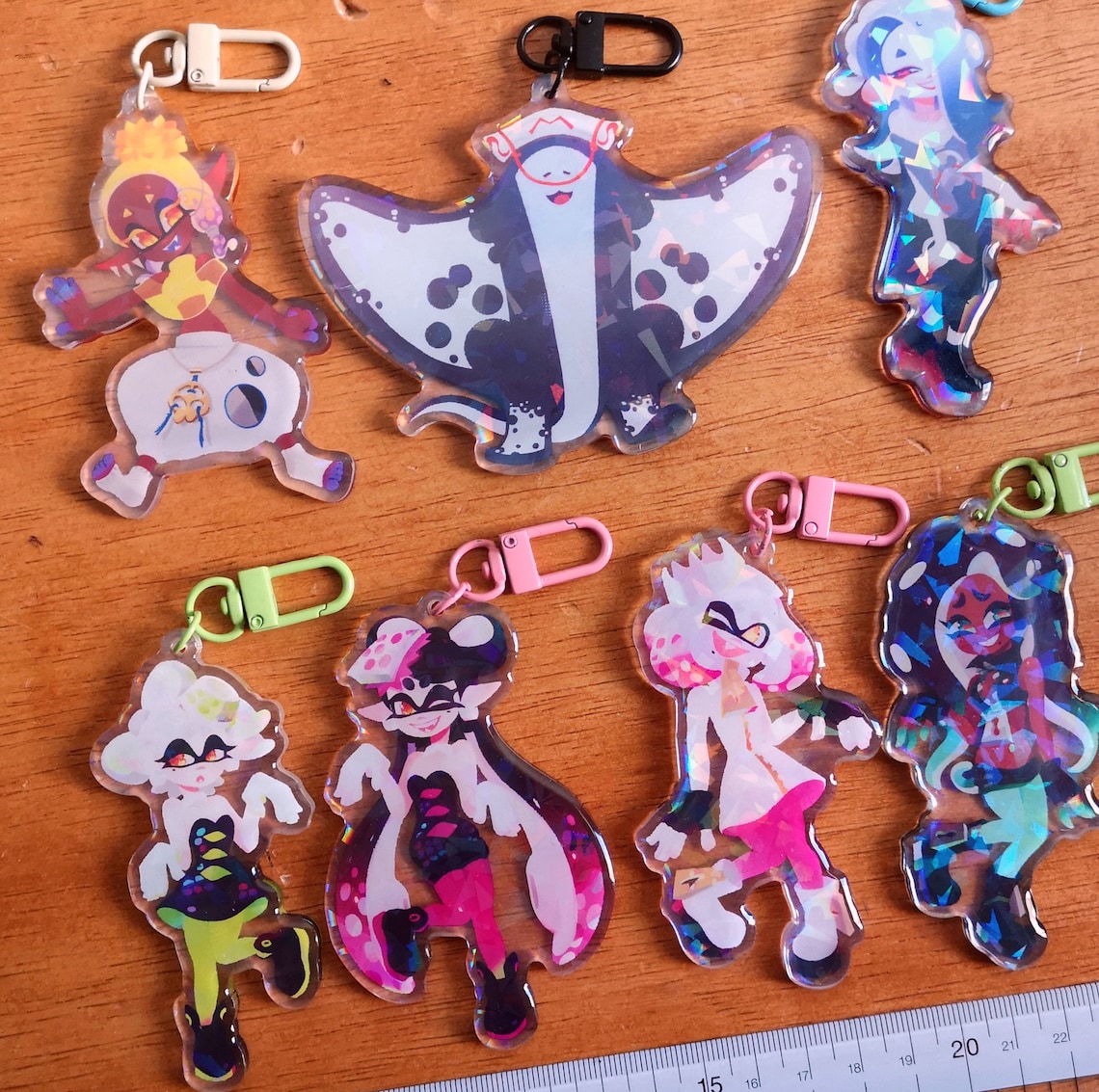 Splatoon Idol Keychains - Etsy