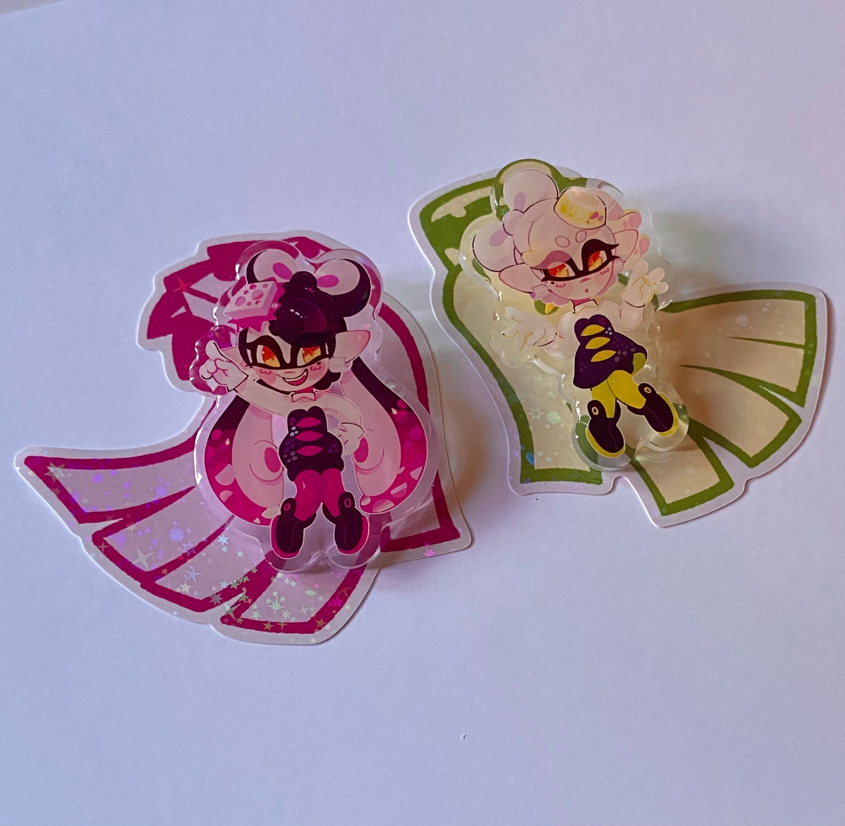 Splatoon Idol Acrilyc Pins - Etsy