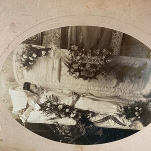 1800s Post Mortem Casket Photo - Etsy