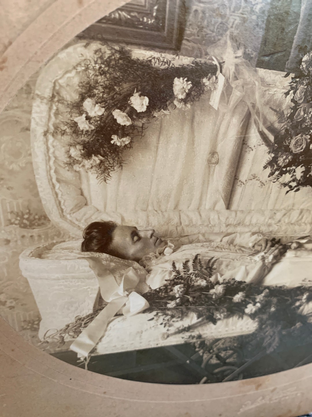 1800s Post Mortem Casket Photo - Etsy