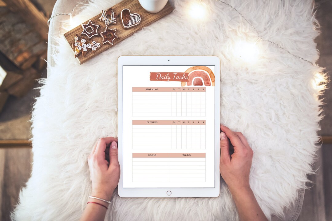 Daily Task Checklist - Etsy