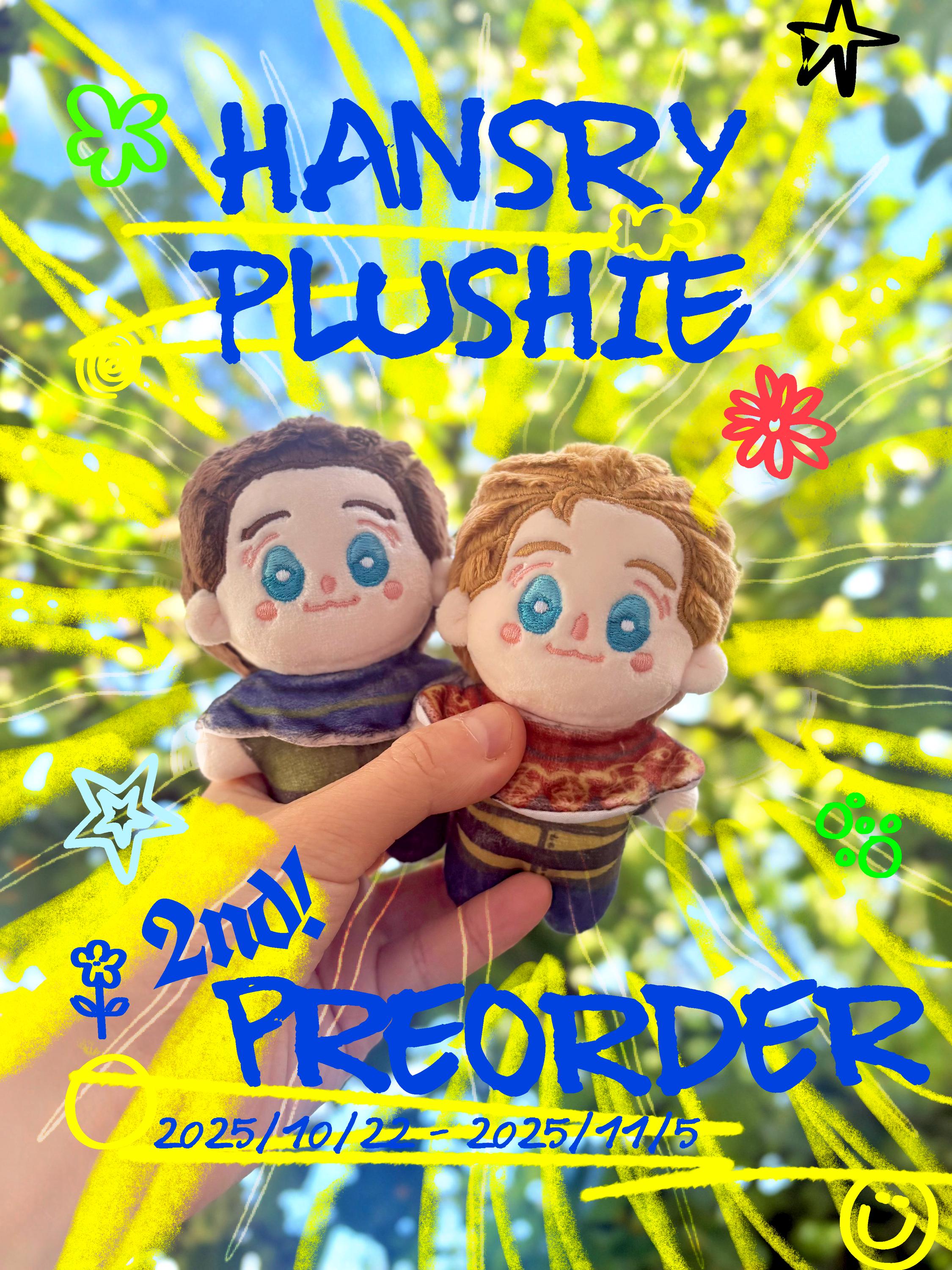 PREORDER 10cm KCD2 Hansry Plushies - Etsy Sweden