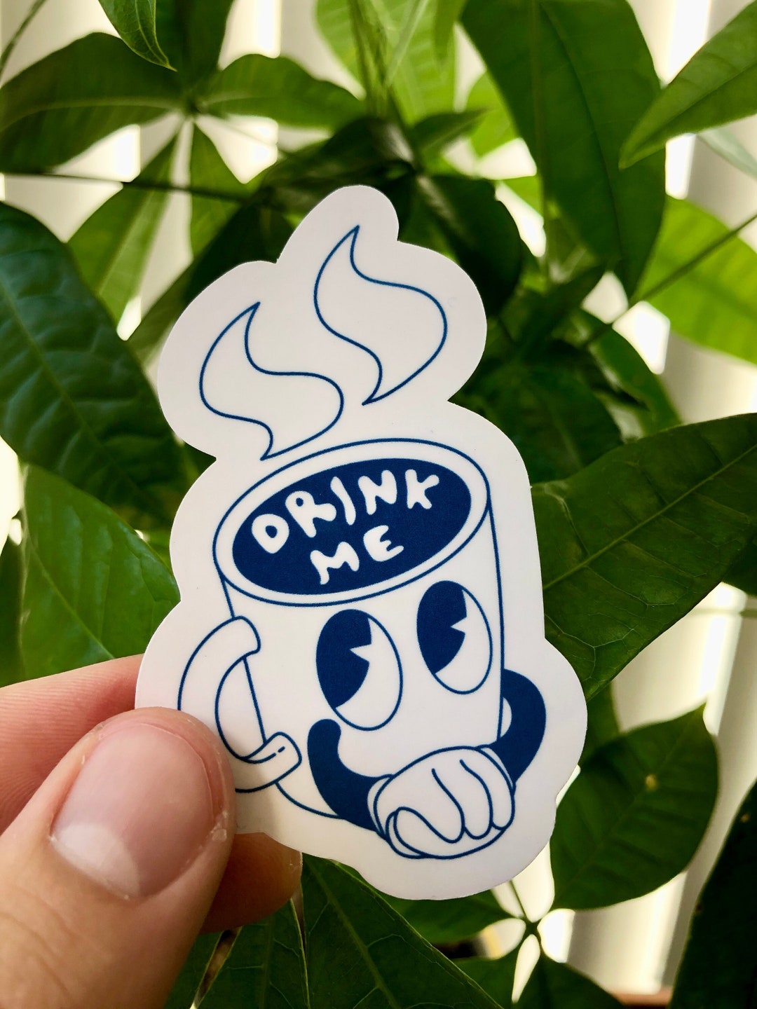 Coffee Sticker - Coffee Mug Sticker - Espresso Sticker - Vintage ...