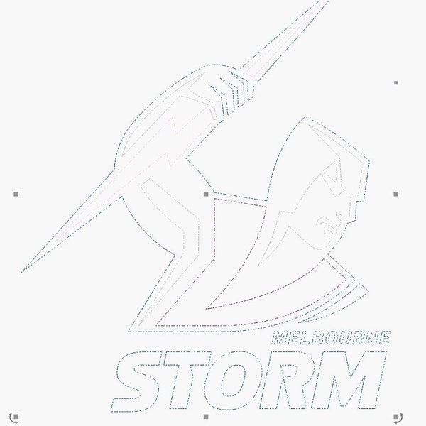 Melbourne Storm Svg - Etsy