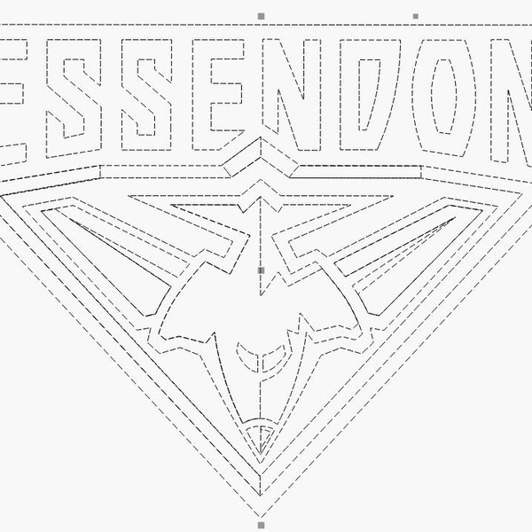 Essendon Logo Afl - Etsy